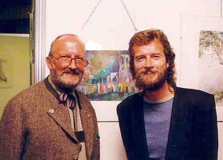 Album mit Aquarellen